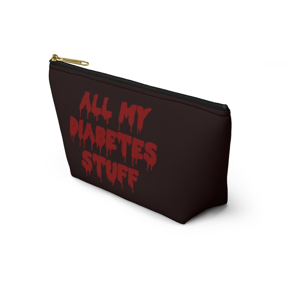 All My Diabetes Stuff Bag, Funny Diabetic Supply Case, Horror Blood ...