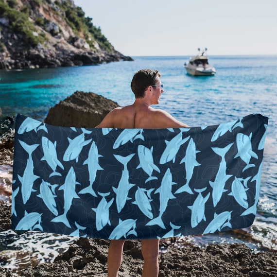 Large square beach towel store