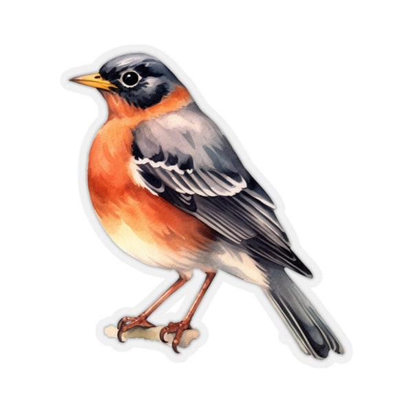 Robin Decal - Etsy