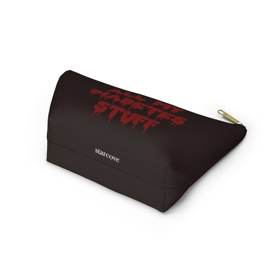 All My Diabetes Stuff Bag, Funny Diabetic Supply Case, Horror Blood ...