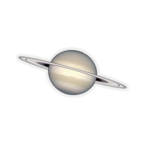 Saturn Decal, Planet Space Stickers Laptop Vinyl Waterproof Waterbottle ...
