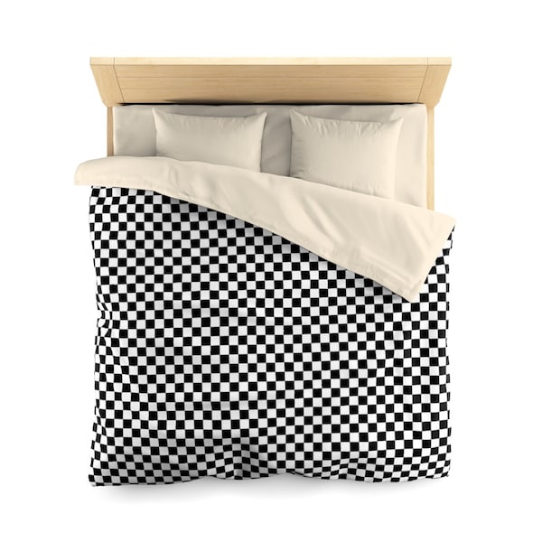 Checkered Twin Bedding - Etsy