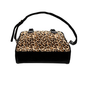 Leopard Purse, Animal Print Cheetah Pattern Cute Small Shoulder Bag ...