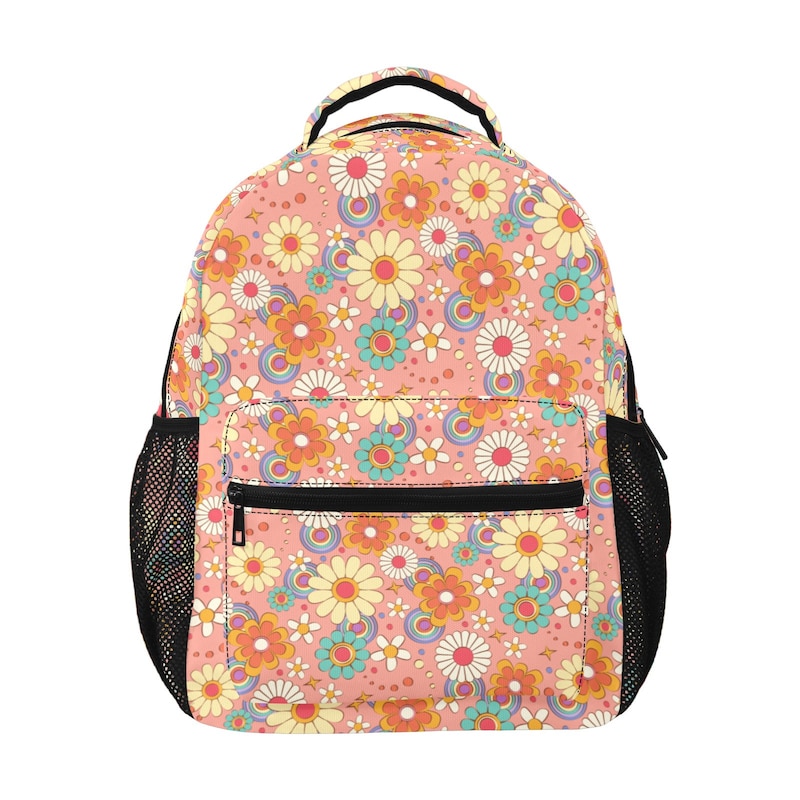 Floral Backpack - Etsy