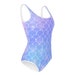 MERMAID Youth Girls Swimsuit Purple Sparkle Printed Kids - Etsy