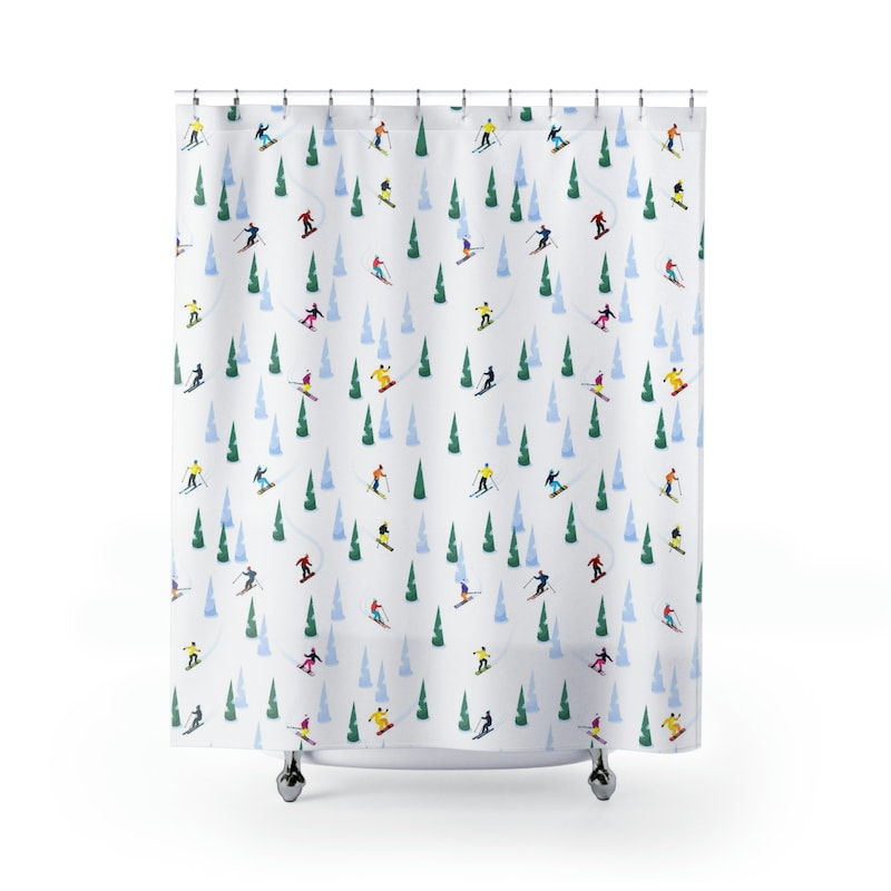 Cabin Shower Curtain - Etsy
