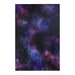 Galaxy Space Area Rug Carpet, Stars Universe Blue Dark Purple Home ...