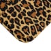 Leopard Print Bath Mat, Animal Cheetah Shower Microfiber Bathroom Floor ...