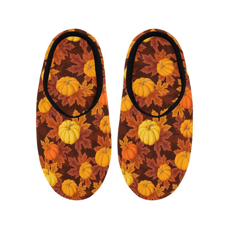 Pumpkin Slippers - Etsy