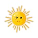 Sun Sticker, Sunshine Sunrays Laptop Decal Vinyl Cute Waterbottle ...