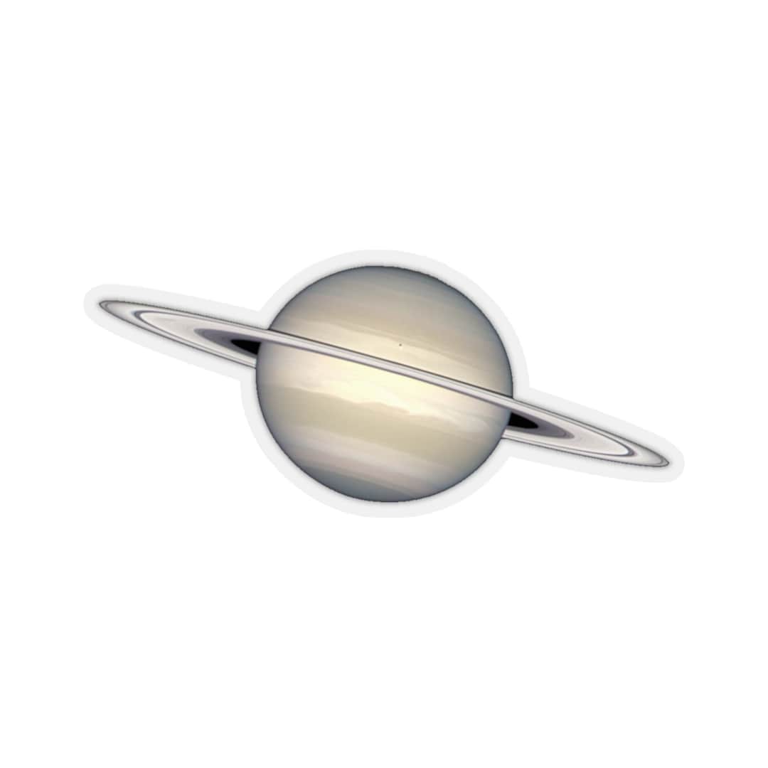 Saturn Decal, Planet Space Stickers Laptop Vinyl Waterproof Waterbottle ...