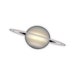 Saturn Decal, Planet Space Stickers Laptop Vinyl Waterproof Waterbottle ...