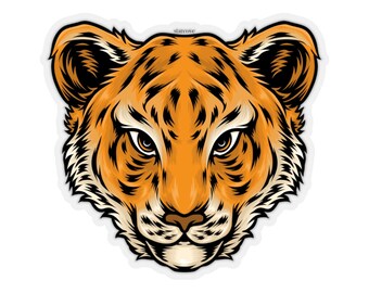 Tiger and Cubs Sticker Art Laptop Sticker - Etsy