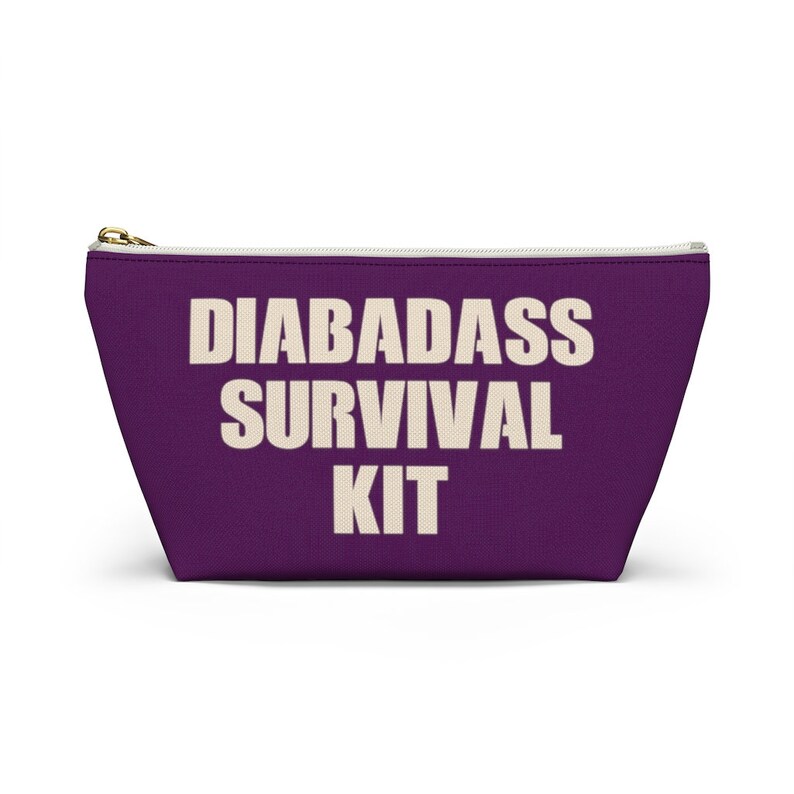 Diabadass Survival Kit Bag Diabetes Bag Fun Diabetic Supply - Etsy