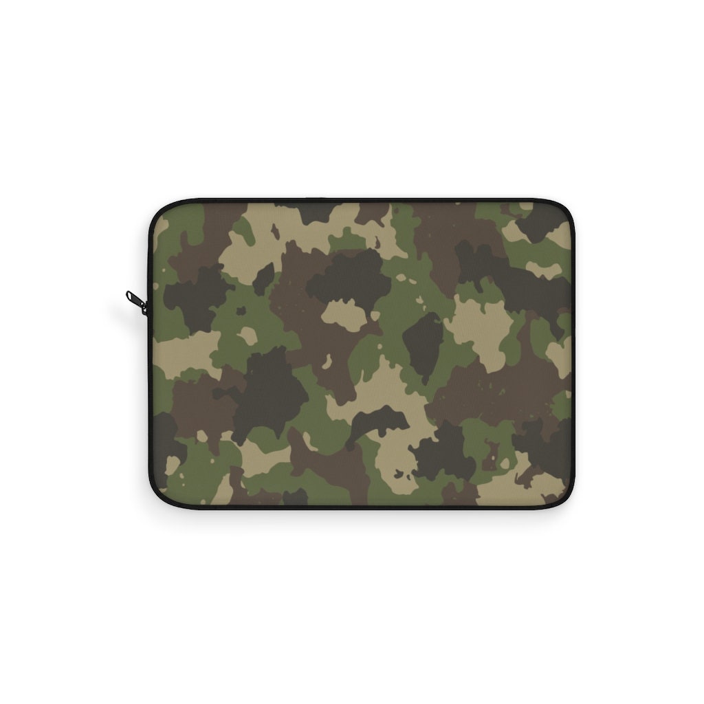 Army Print Camouflage Laptop Sleeve Case Green Camo Macbook - Etsy
