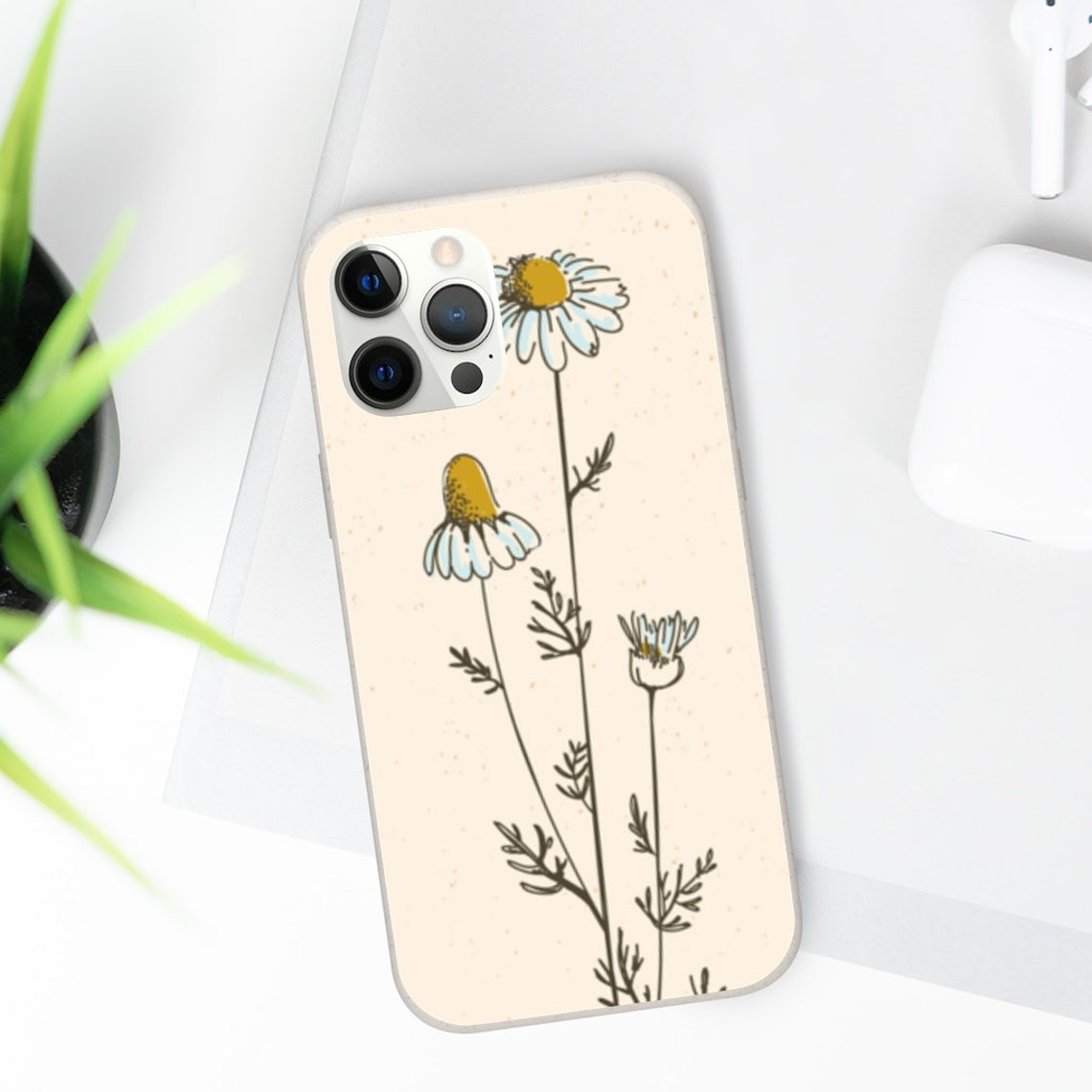 Botanical Flower Iphone 12 Pro Case Wild Floral 11 Pro Vegan - Etsy