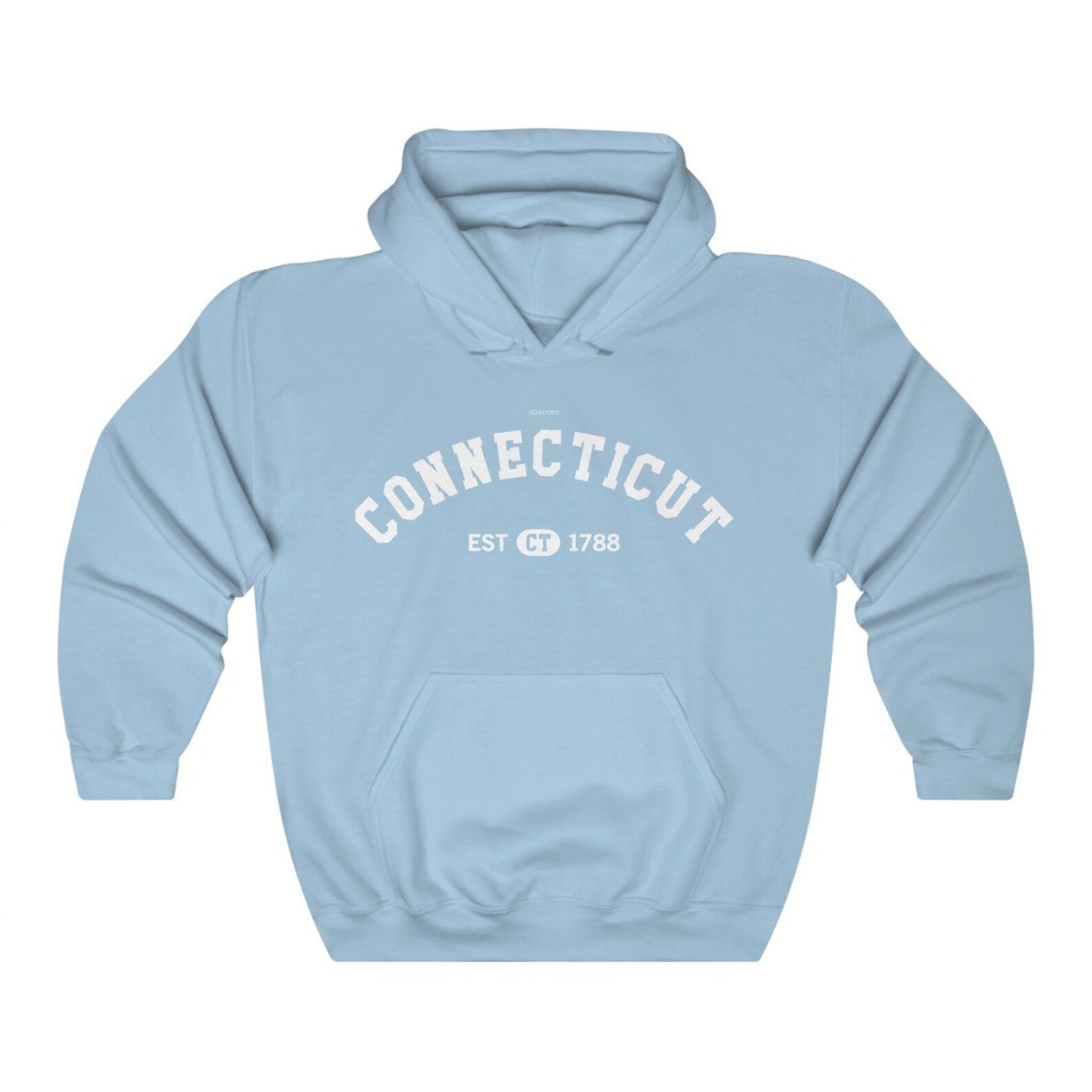 Connecticut CT State Hoodie I Love CT Retro Vintage Home - Etsy