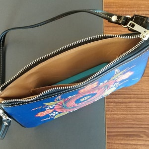 Leopard Print Small Shoulder Bag, Animal Cheetah Women Leather With ...