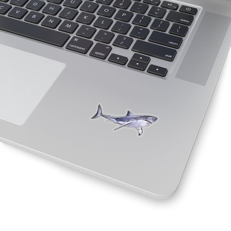 Great White Shark Sticker Vsco Vinyl Decal Bumper Sticker - Etsy