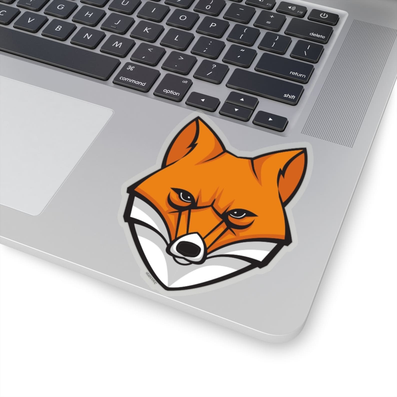 Fox Head Sticker Animal Orange Laptop Decal Vinyl Cute - Etsy