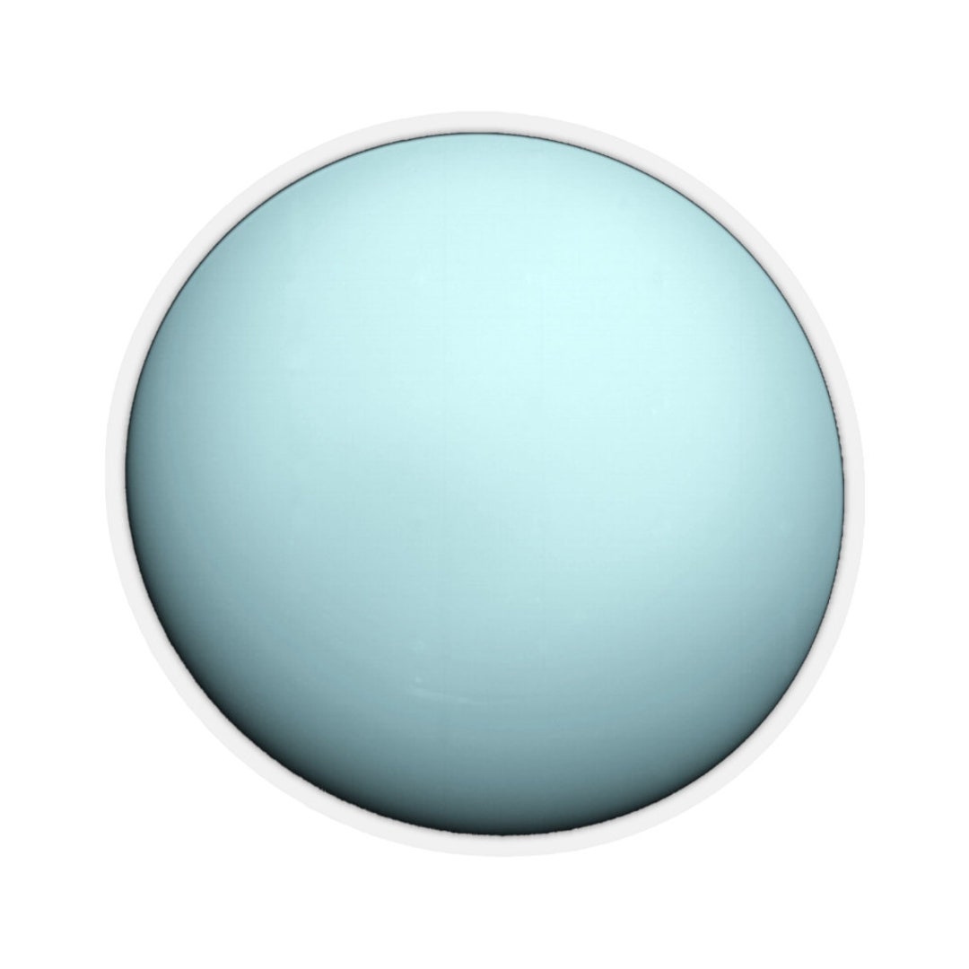 Uranus Sticker, Planet Space Stars Solar System Laptop Decal Vinyl ...