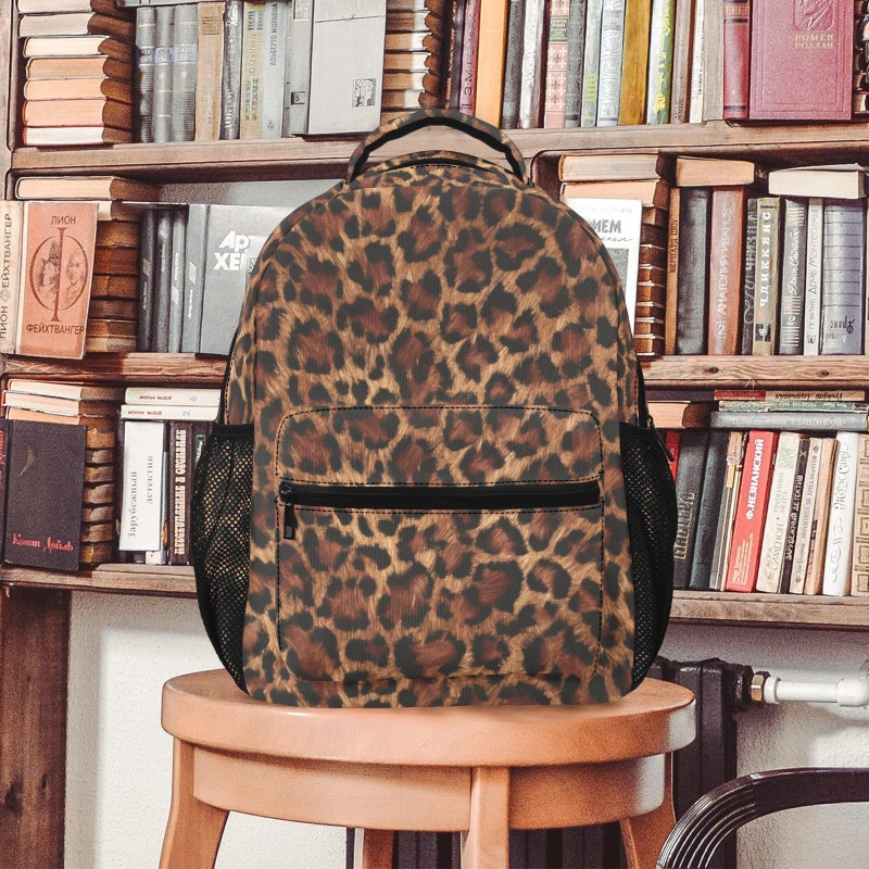 Leopard Print Backpacks - Etsy UK