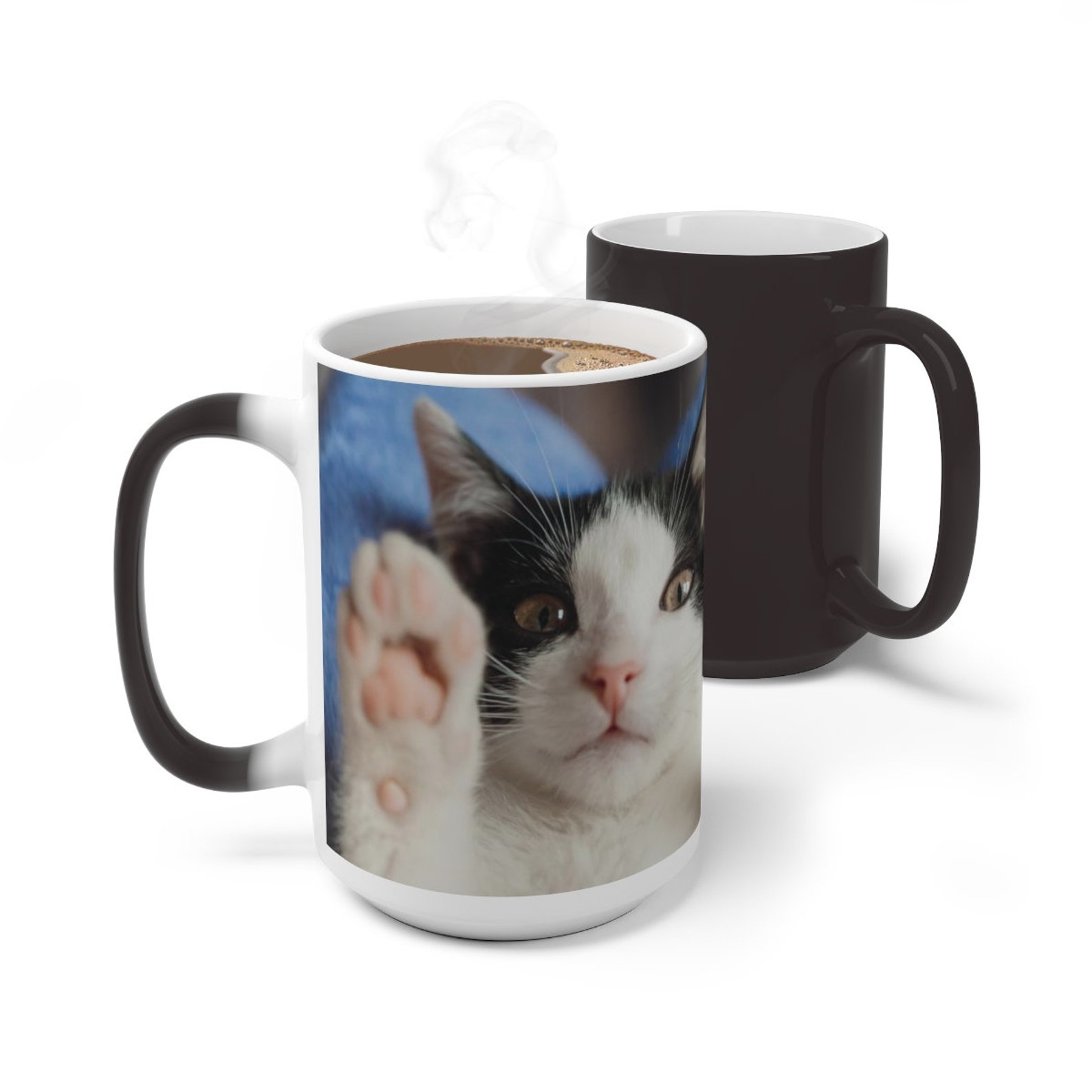 Color Changing Mug Custom Photo Magic Mug Heat Change Unique - Etsy