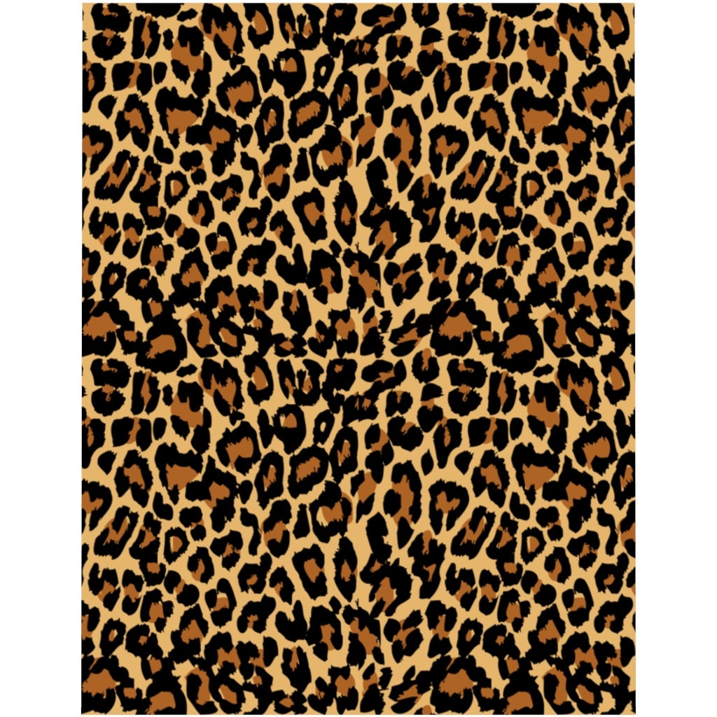 Leopard Duvet Cover Animal Print Cheetah Pattern Queen Full - Etsy
