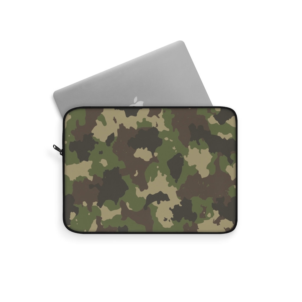 Army Print Camouflage Laptop Sleeve Case Green Camo MacBook | Etsy