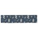 Nautical Navy Blue Table Runner, Ocean Sea Anchor Coastal Beach Home ...