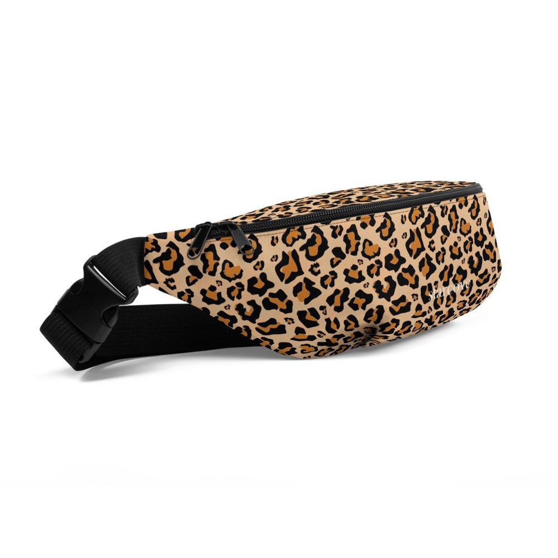 Leopard Fanny Pack, Animal Print Cheetah Women Waist Hip Bum Bag 90s ...