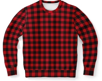 Plus Size Checkered Sweater - Etsy