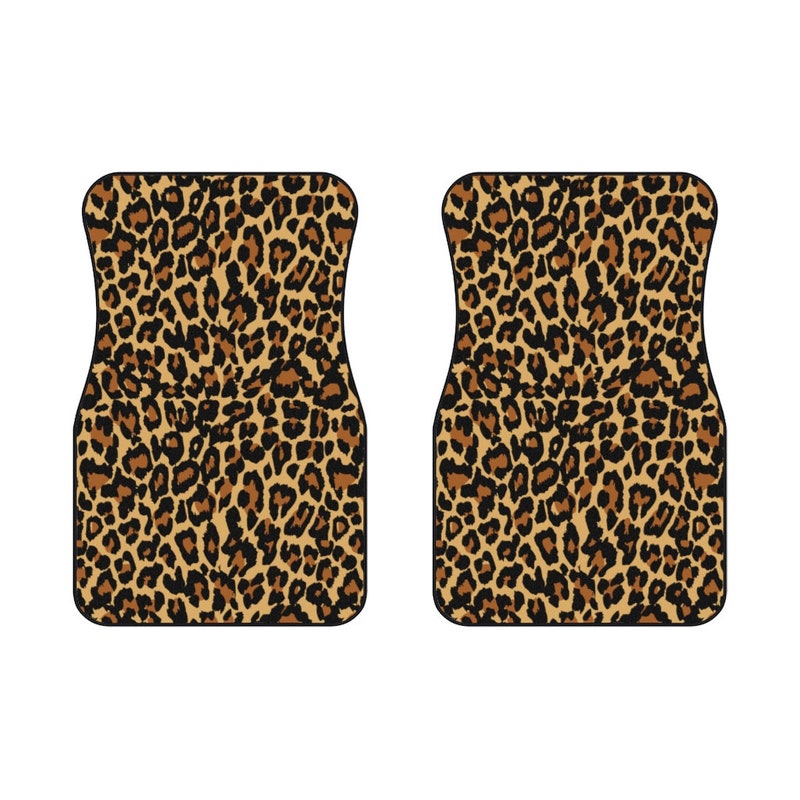 Cheetah Print Car Mats - Etsy