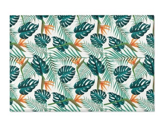 Palm Tree Area Rug - Etsy