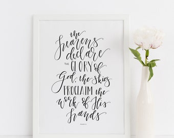 Proverbs 31:25 Printable Bible Verse Hand Lettered - Etsy