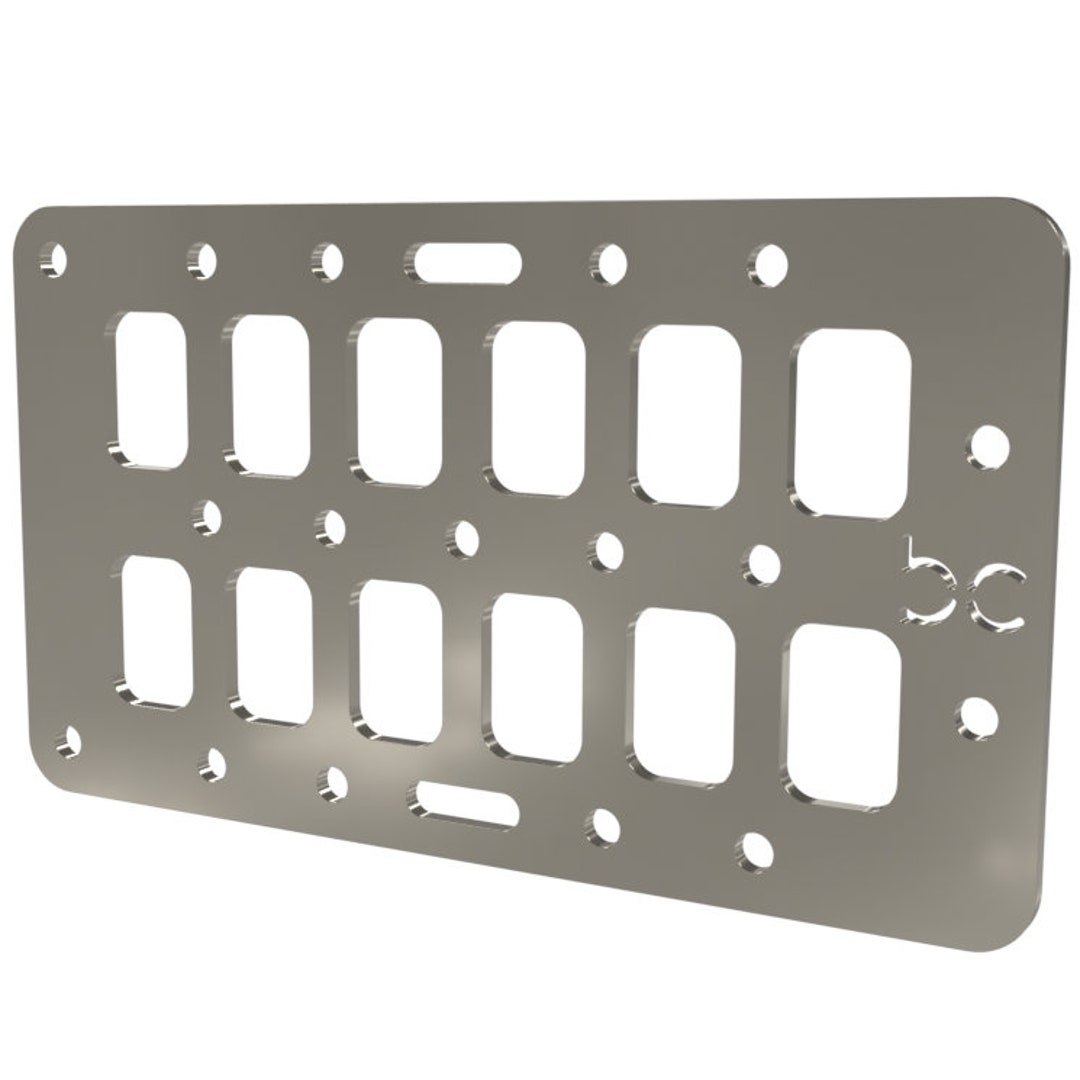 Multi-fit Tactical Rigid MOLLE Panel Ammo Can Mount raw Steel - Etsy