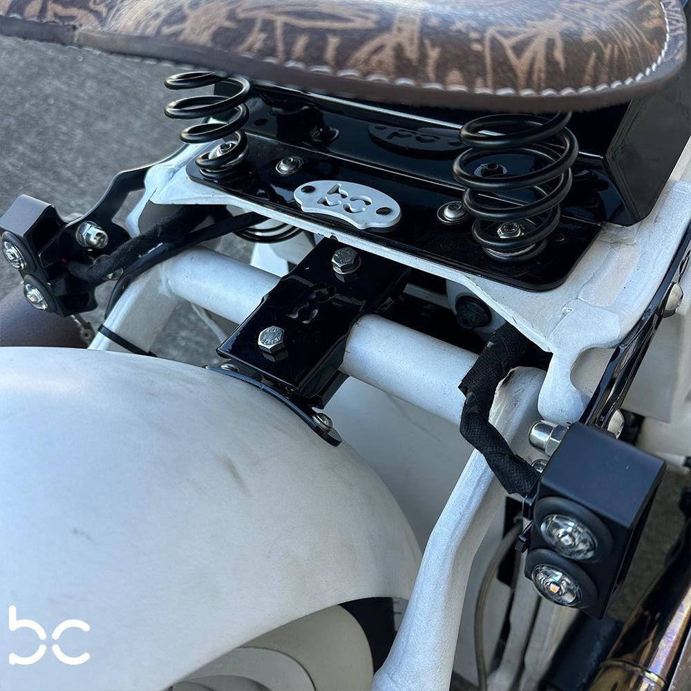 Harley Softail / Fatboy 2000-2017 Headlight Bracket Adapter + BC6 Pro ...