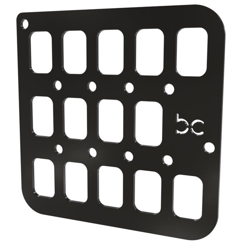 Multi-fit Tactical Rigid MOLLE Panel Saddle Bag Mount powder | Etsy