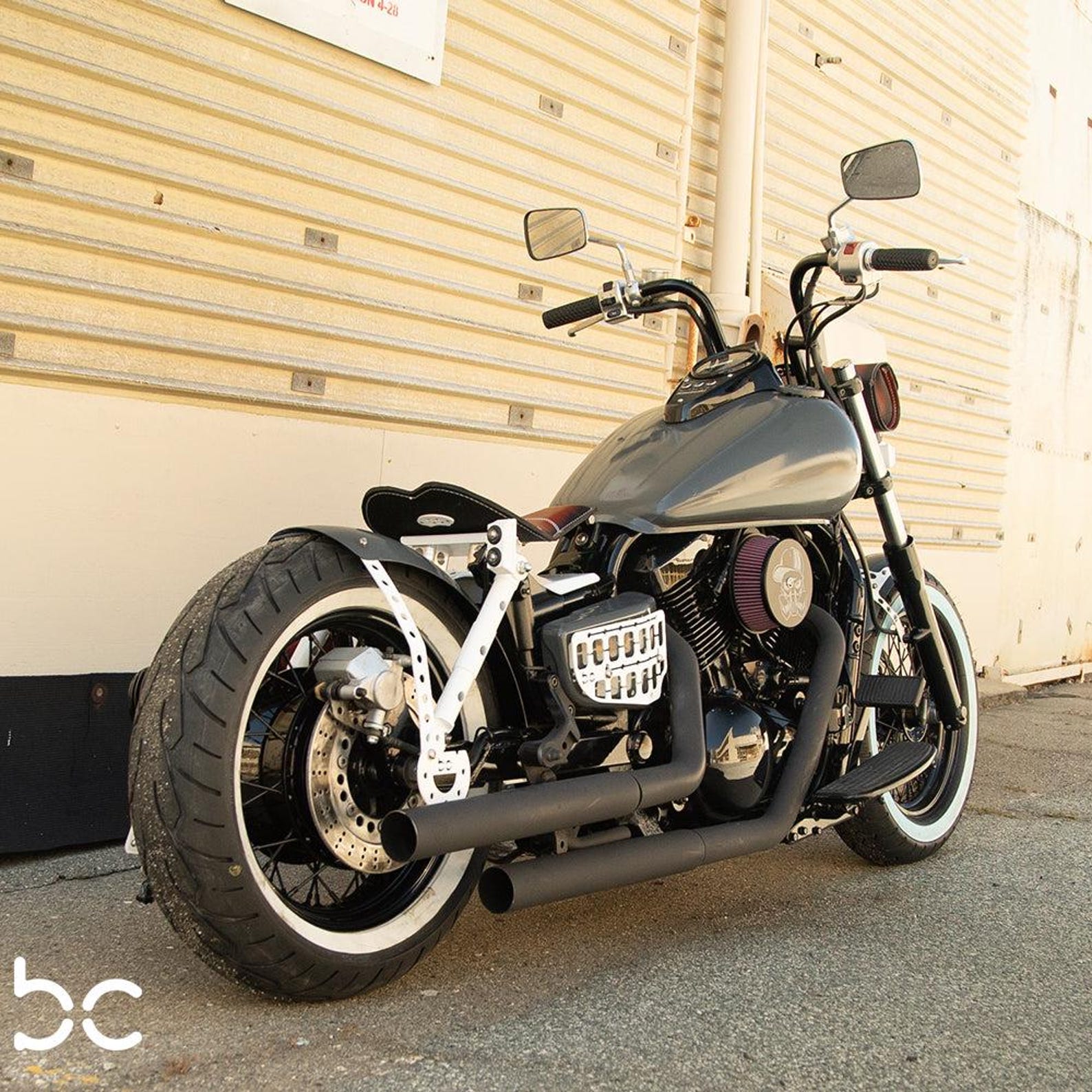 Kawasaki Vulcan VN1500 Leather Bobber SOLO Seat Conversion Kit + 13 ...