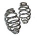 Custom 3 Chromed Barrel Springs 1 Pair Motorcycle Part - Etsy
