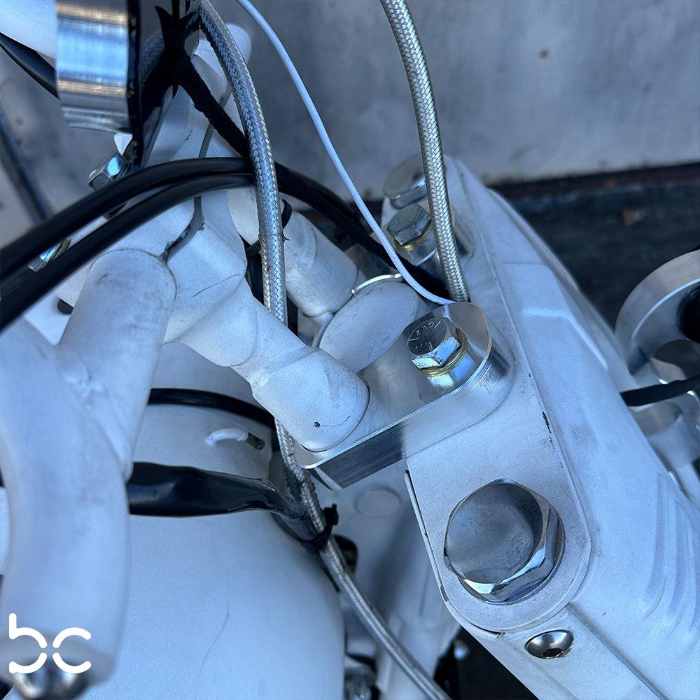 Harley Softail / Fatboy 2000-2017 Headlight Bracket Adapter + BC6 Pro ...