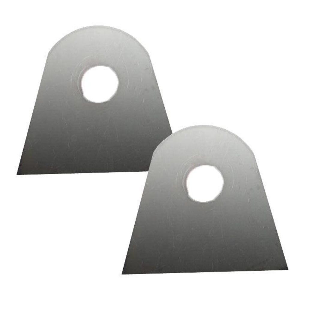 Custom Mild Steel Mounting Weld on Tabs (quan 2) - Etsy