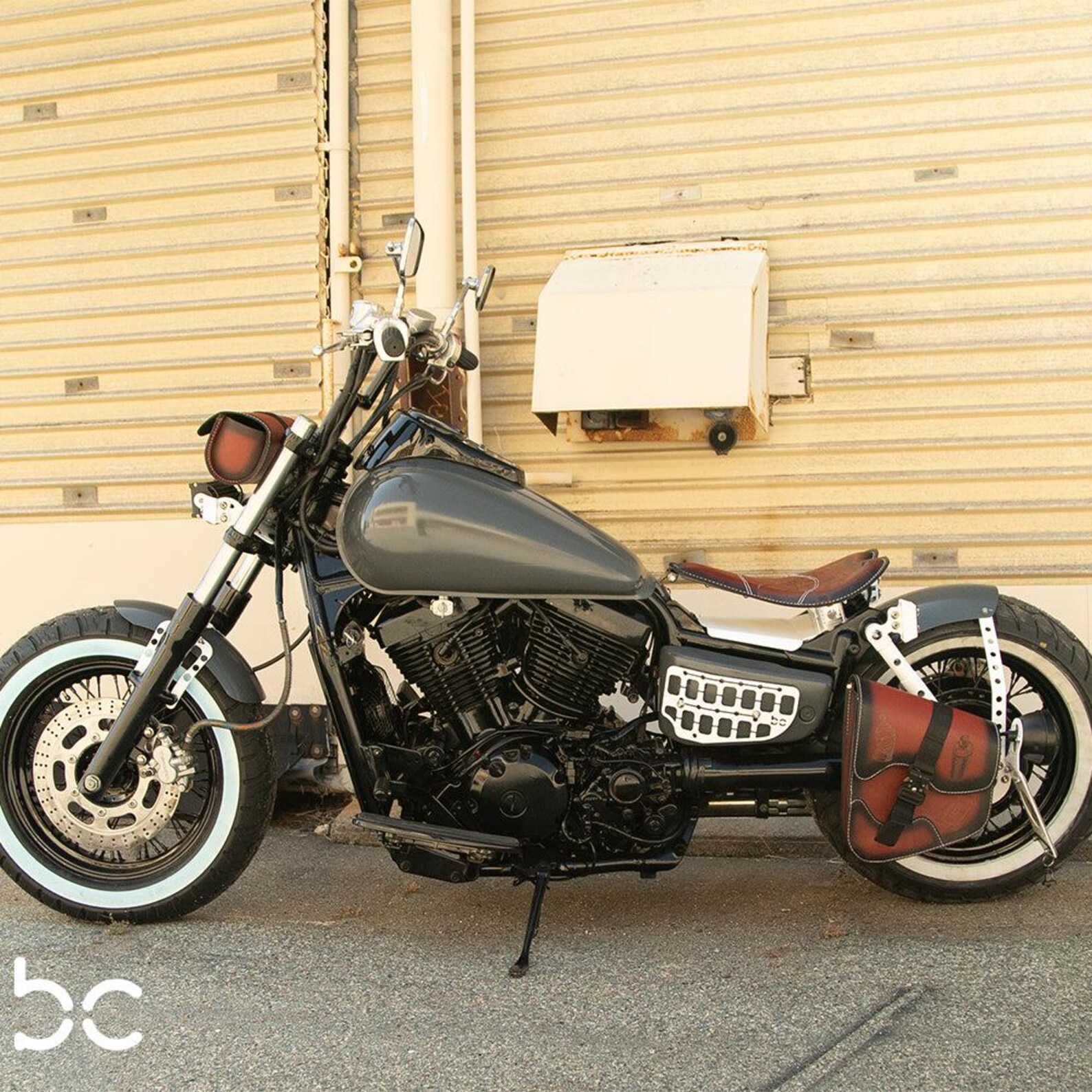 Kawasaki Vulcan VN1500 Leather Bobber SOLO Seat Conversion Kit + 16 ...