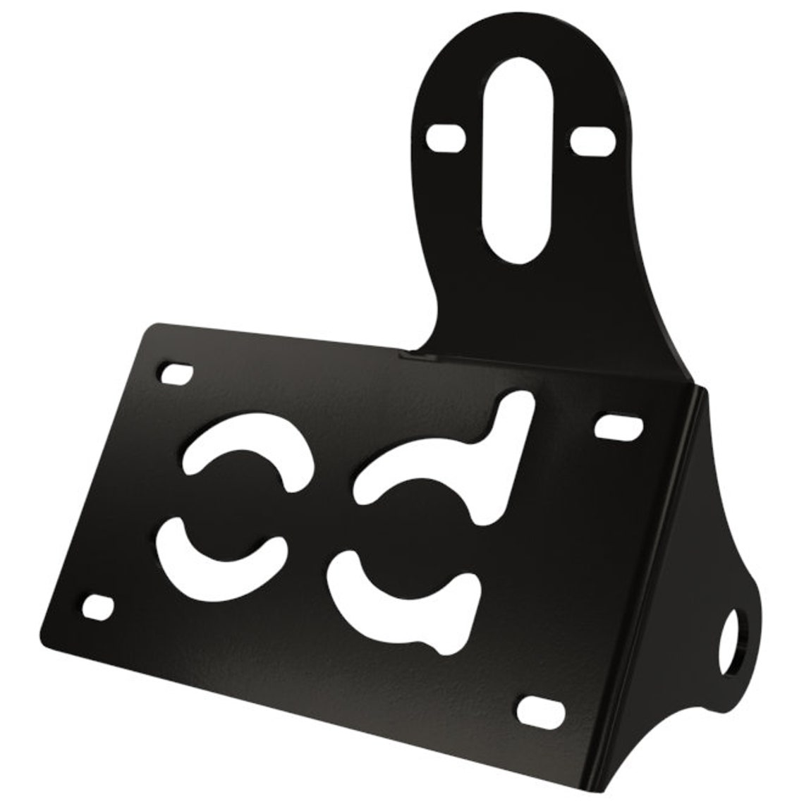 UNIVERSAL Horizontal License Plate Bracket powder Coated - Etsy UK