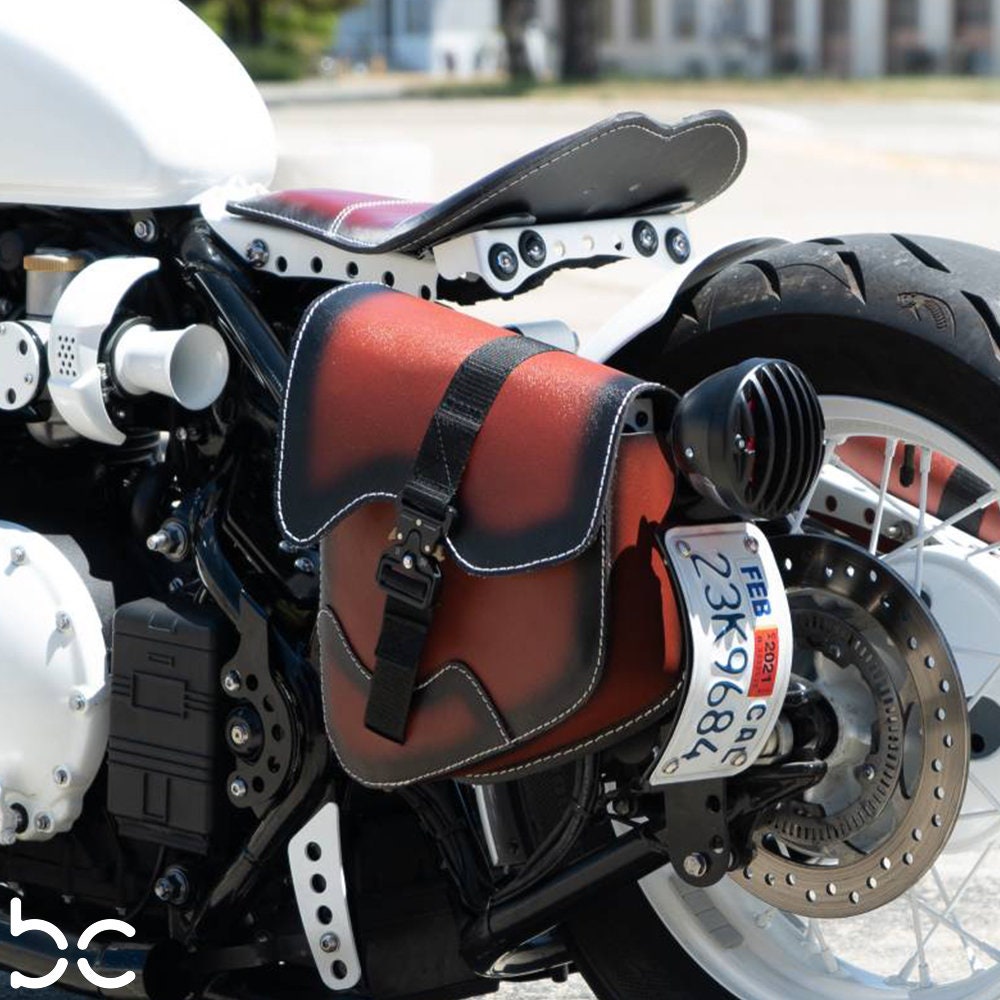 Triumph Bonneville Bobber Skid Plate flag & Holes - Etsy