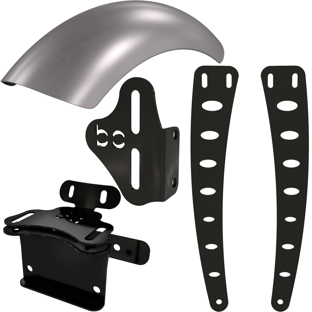 Yamaha Vstar Dragstar XVS1100 Rear Fender Combo Kit (rear Fender ...
