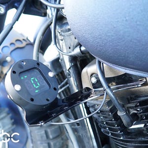 Honda Shadow Vt1100c2 Digital Digital GPS Speedometer Speedo Relocation ...