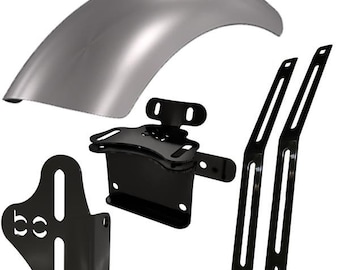 Yamaha Dragstar Vstar XVS650 Rear Fender Combo Kit rear - Etsy