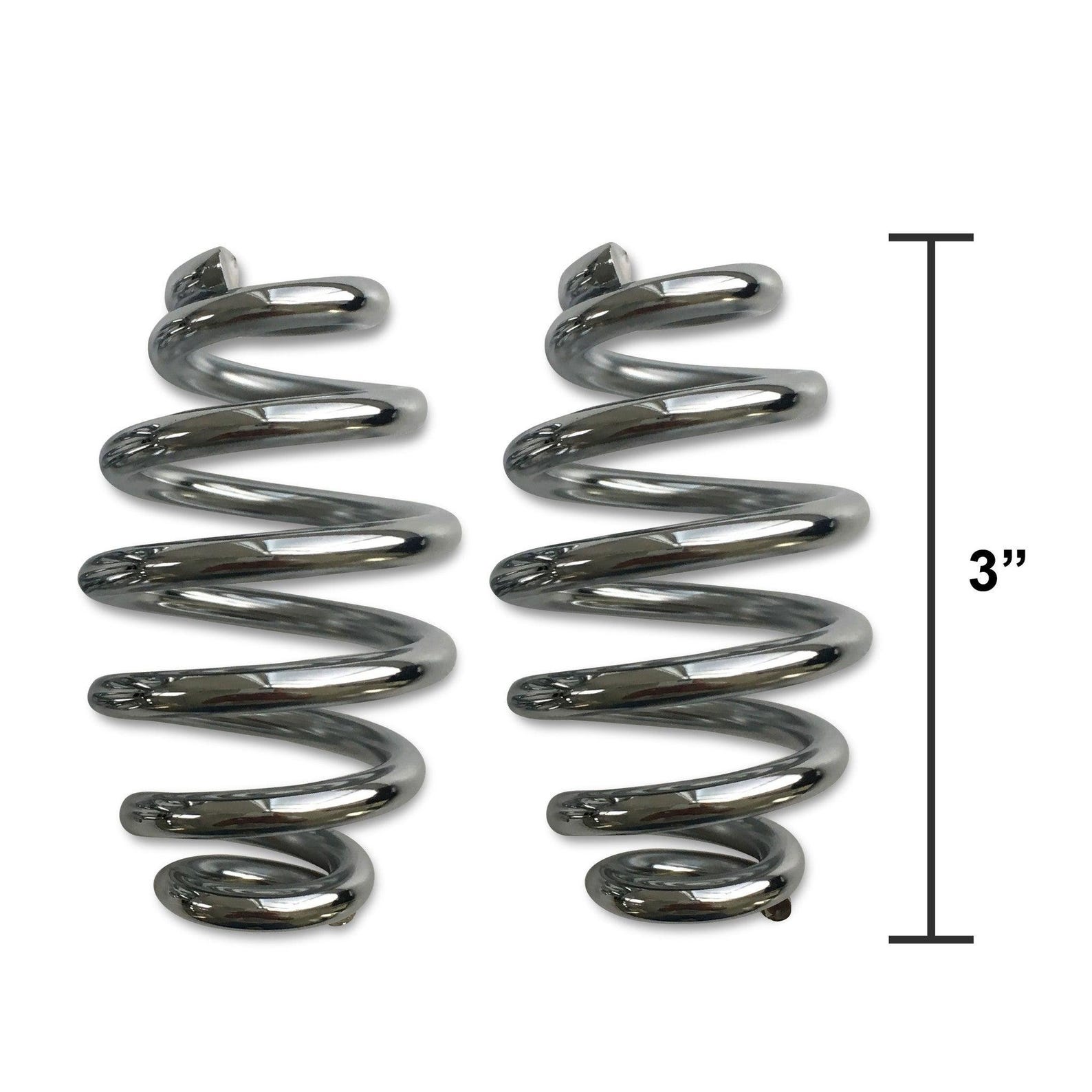 Custom 3" Chromed Barrel Springs (1 Pair) - Etsy