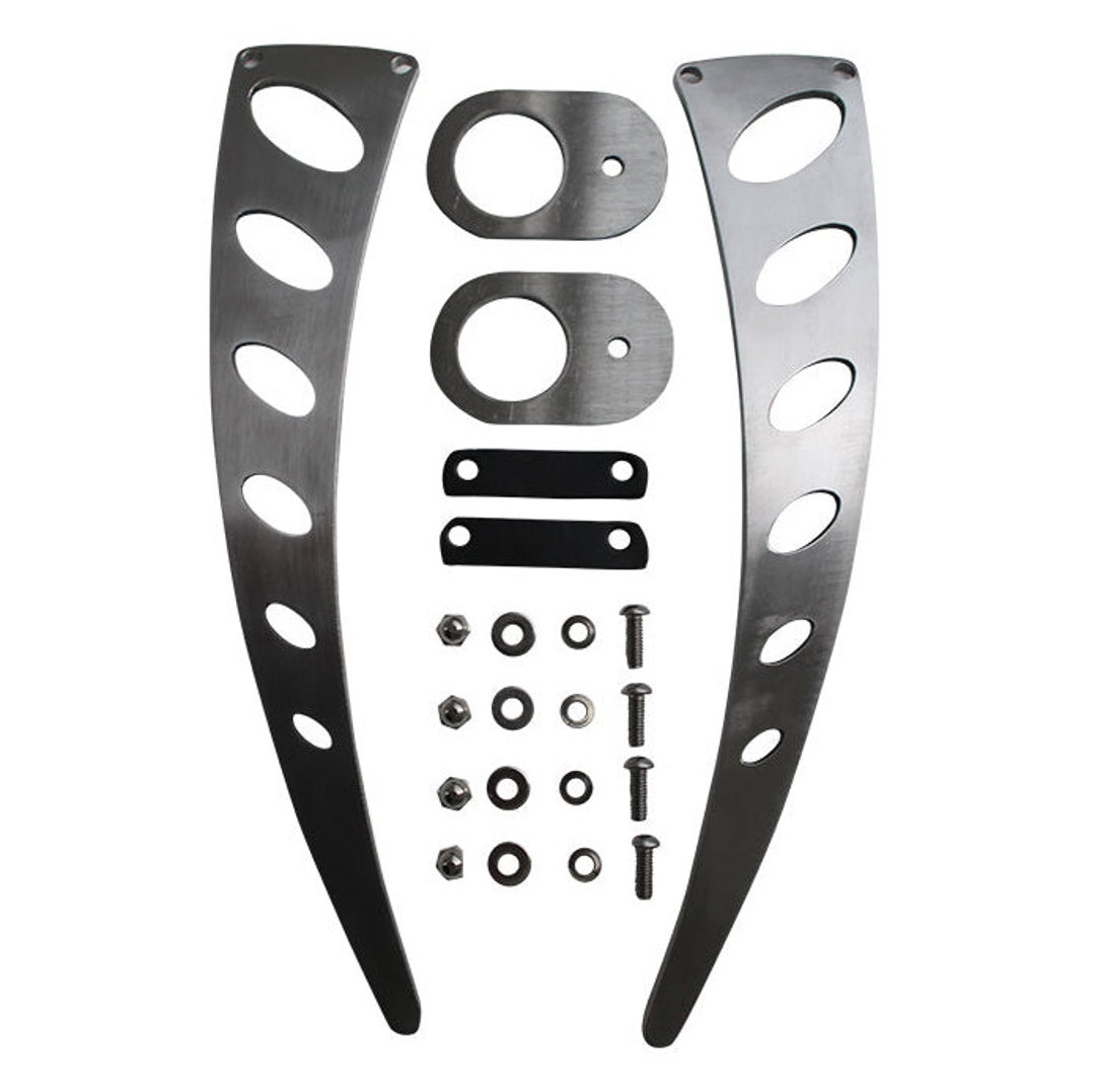 Yamaha V-star Dragstar XVS650 Rear Fender Oval Strut, Bracket Kit - Etsy